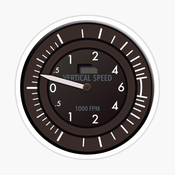 Flight Instruments Stickers | Redbubble