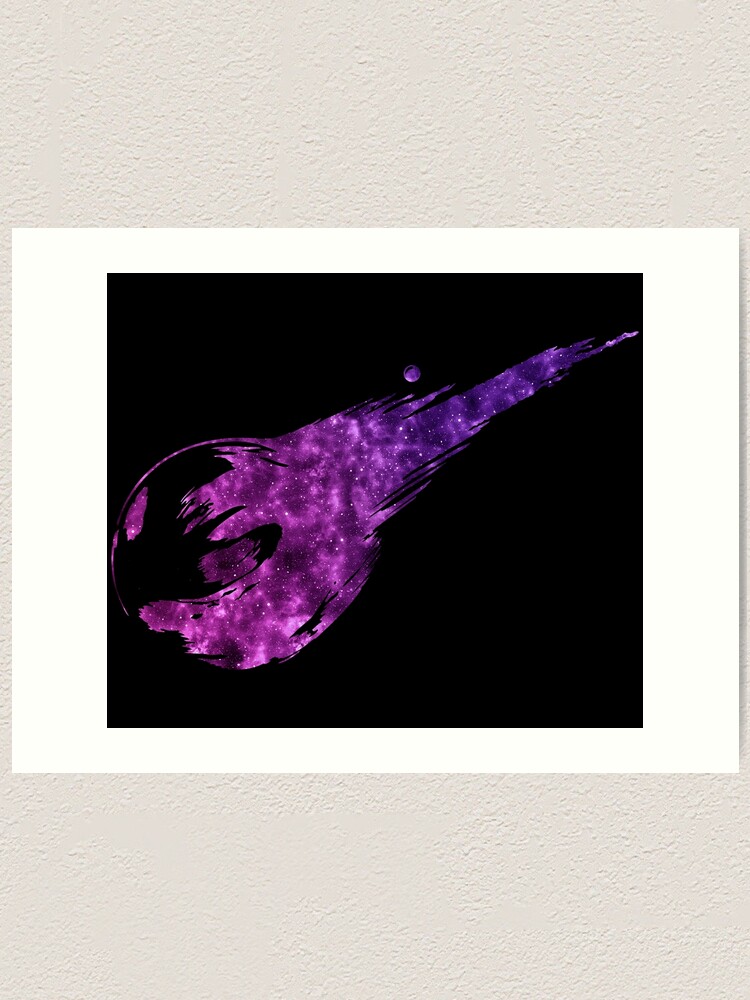 "Final Fantasy 7 - Meteor Logo (Color Inversion)" Art Print for Sale by ...