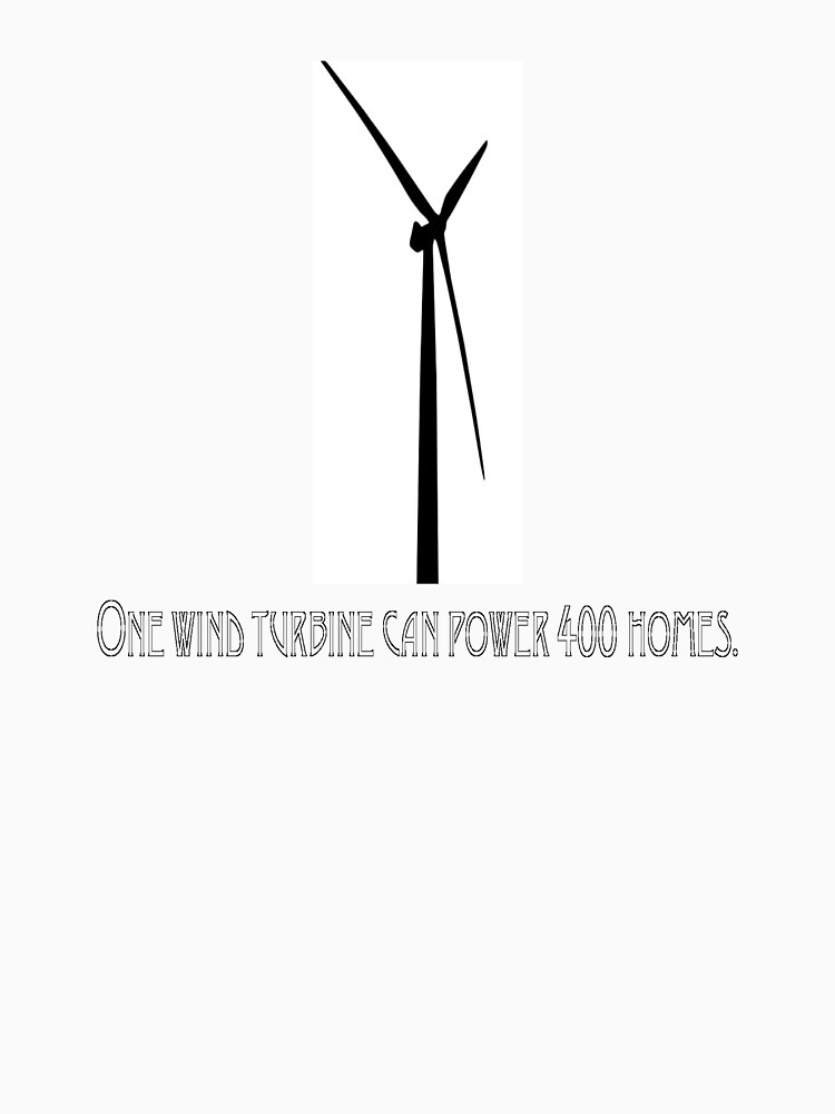 "wind turbine" T-shirt for Sale by taylorcm429 | Redbubble | wind t ...