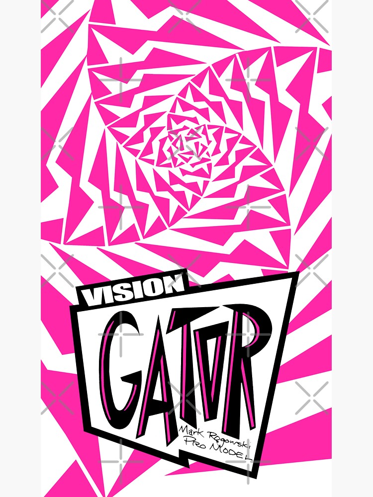 " Vision Gator" Sticker for Sale by stayrad | Redbubble