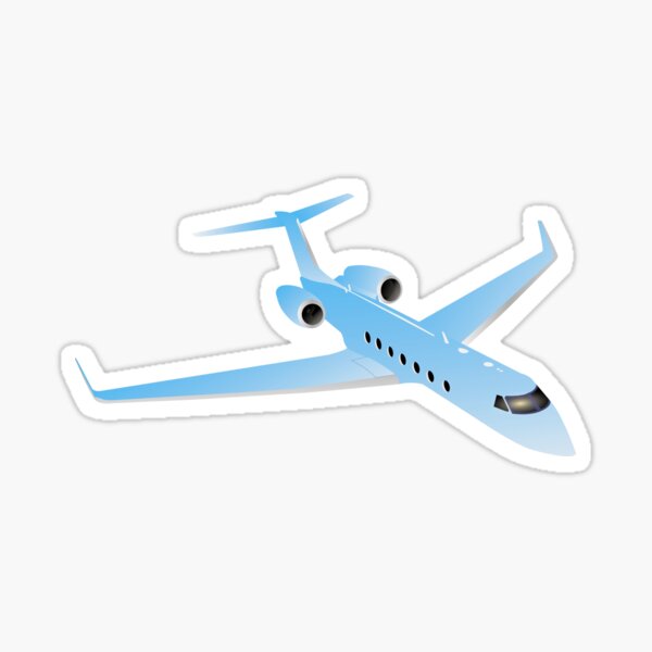 "Private Business Jet" Sticker by NorseTech | Redbubble