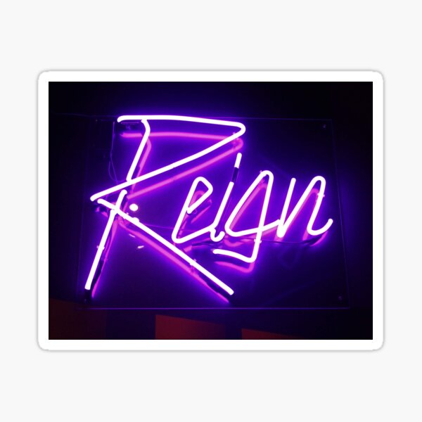 "Purple Reign" Sticker by Murillo-arts111 | Redbubble