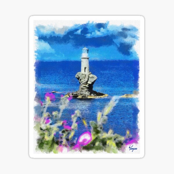 "Tourlitis of Andros" Sticker by Scarabus | Redbubble