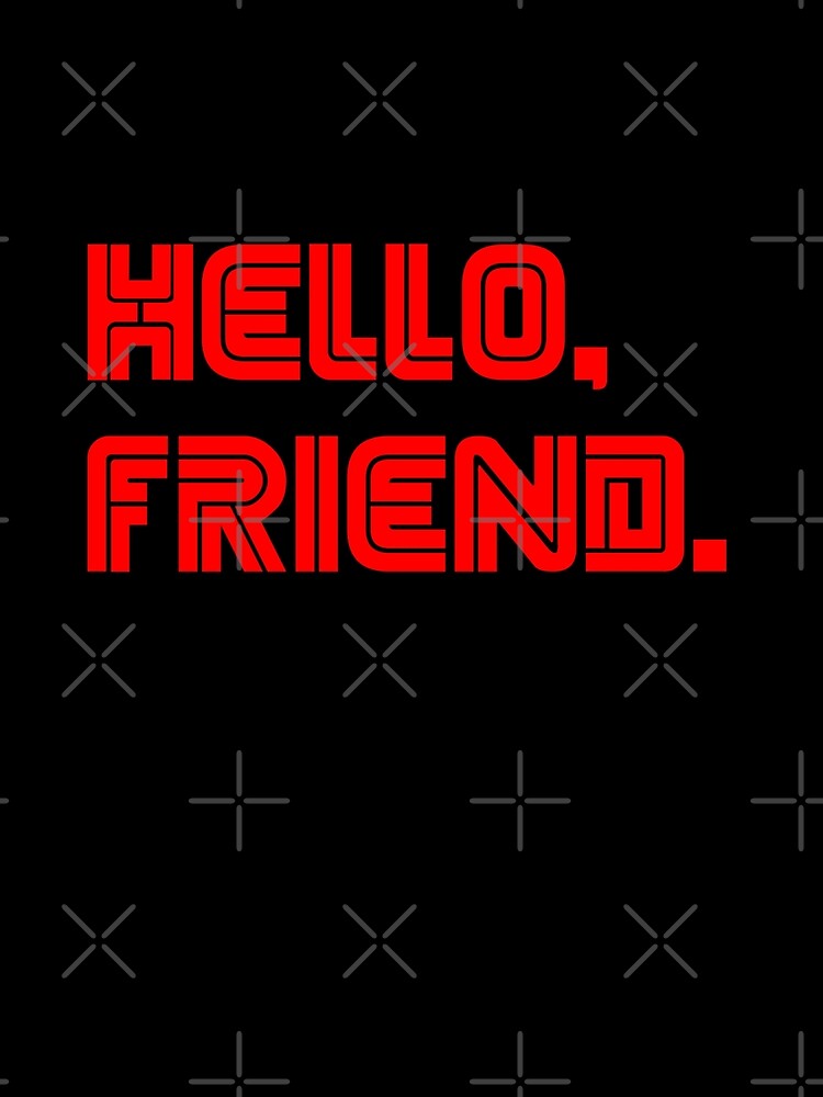 "Hello Friend / Mr Robot / Ellior Alderson" Poster by andycdesigns ...