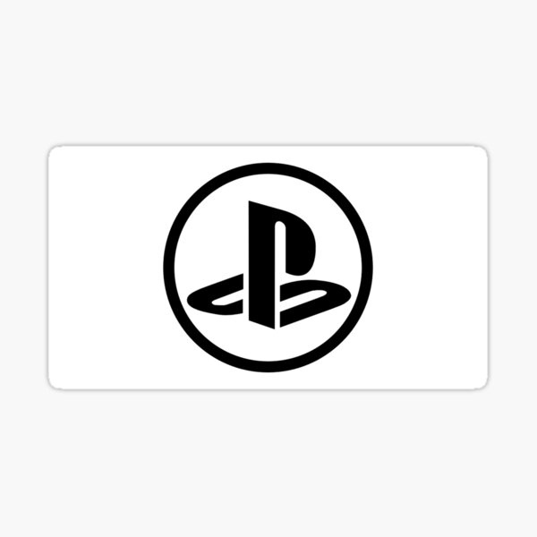 Playstation Logo Stickers | Redbubble