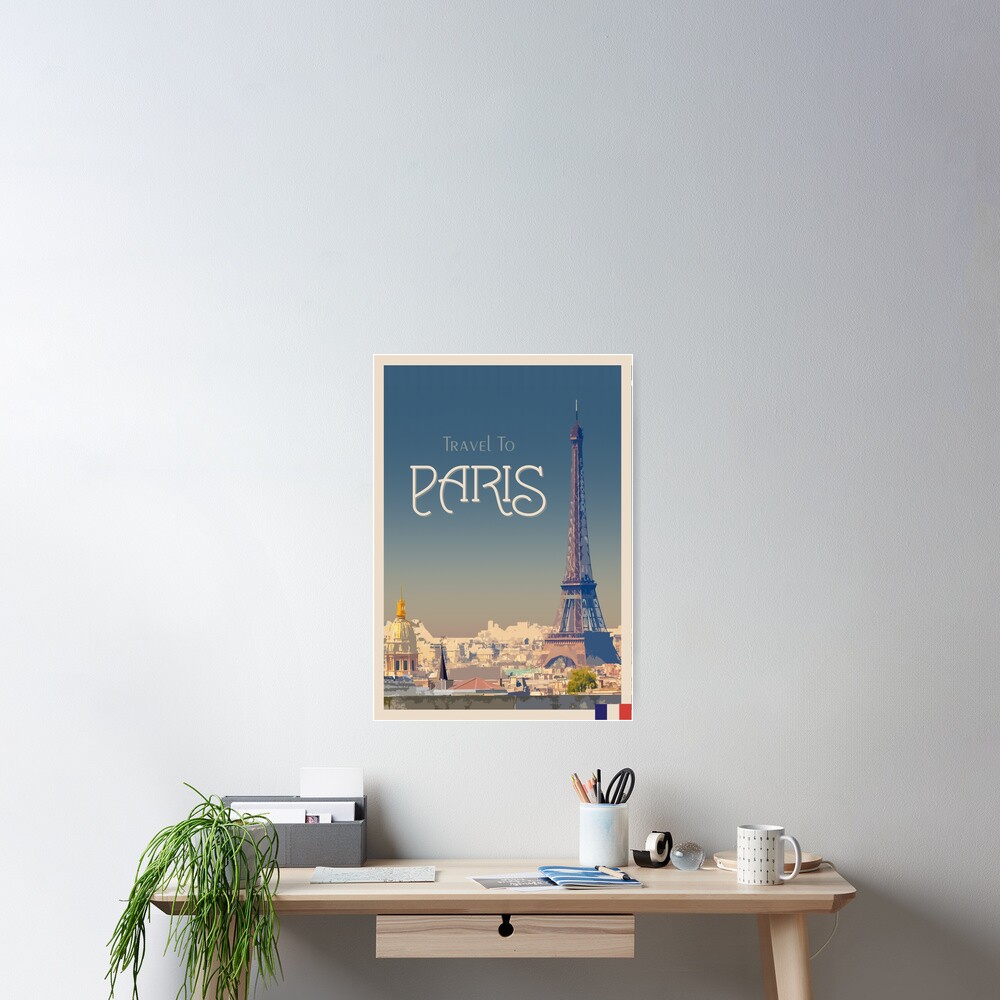 "Paris" Poster for Sale by CallumGardiner | Redbubble