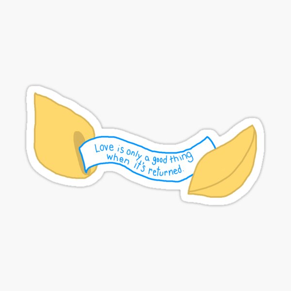 "Going Commando by K.M. Neuhold; fortune cookie" Sticker for Sale by ...
