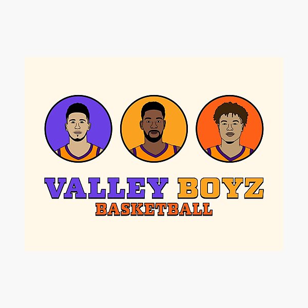 Lámina fotográfica «Phoenix Basketball - Devin Booker y DeAndre Ayton y Kelly Oubre Jr» de ...