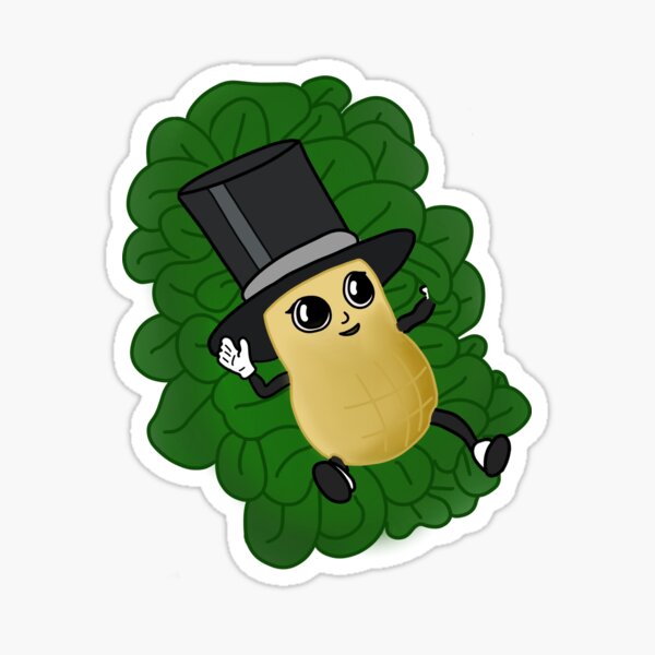 "Baby Nut Sticker" Sticker for Sale by bluemakes | Redbubble