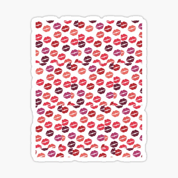 "Kisses" Sticker for Sale by Crimefan | Redbubble