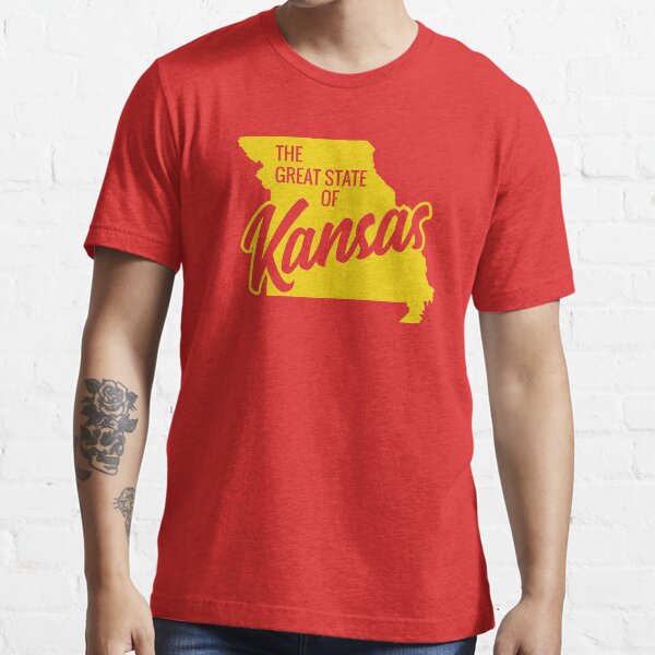 "The Great State of Kansas " T-shirt for Sale by bearsky23 | Redbubble | the great state of ...