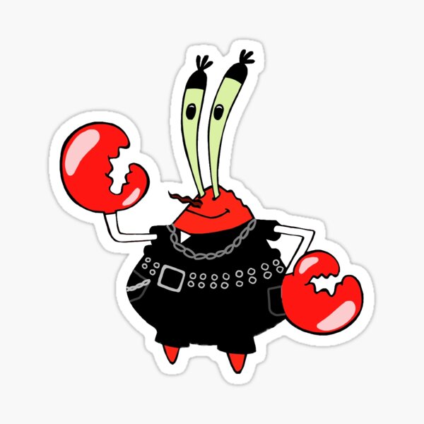"Eboy Mr.Krabs" Sticker for Sale by bu11shit | Redbubble
