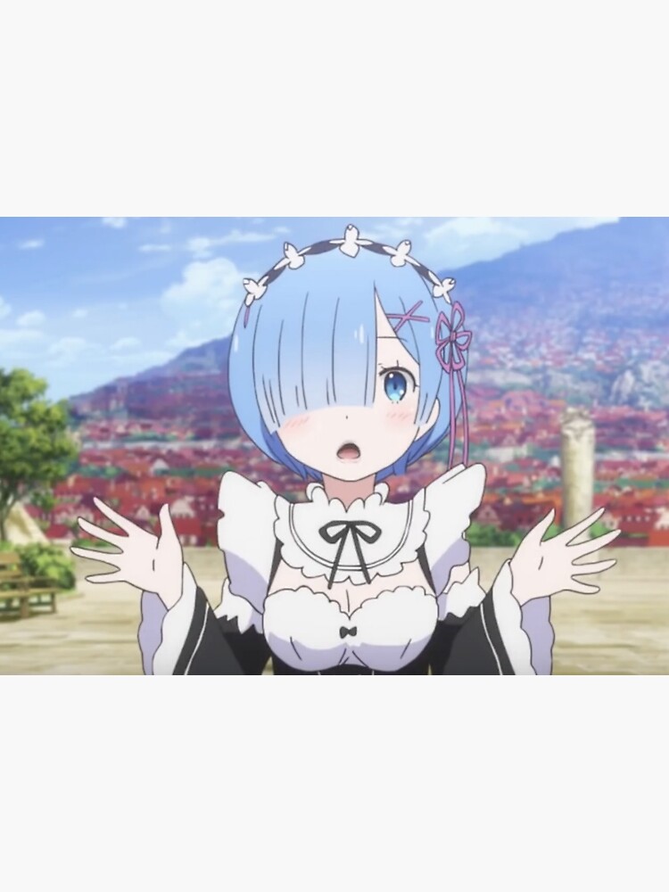 "Rem Re Zero" Sticker by bacarr | Redbubble