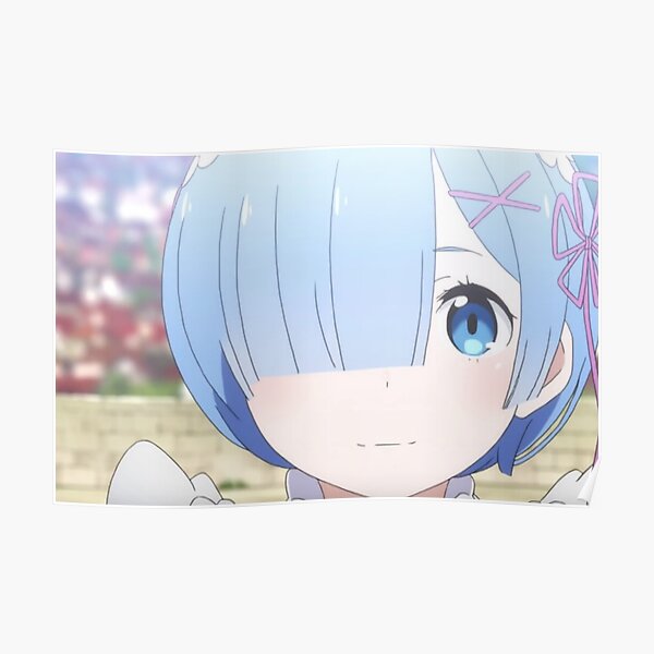 "Rem Re Zero" Poster by bacarr | Redbubble