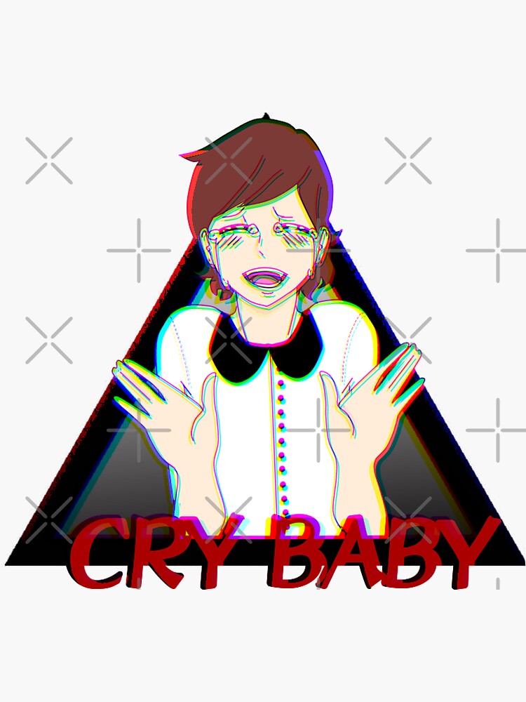 "Cry Baby" Sticker for Sale by RosieSnake | Redbubble