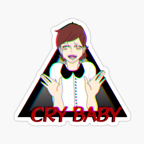 "Cry Baby" Sticker for Sale by RosieSnake | Redbubble