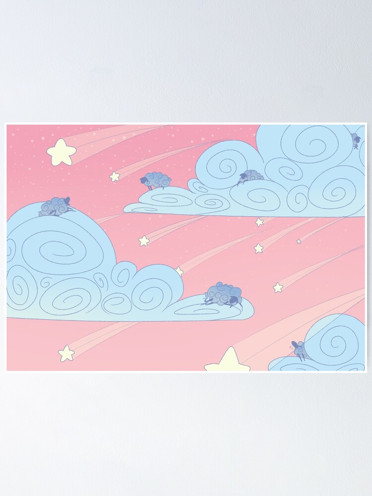 "Counting Sheep" Poster by starytea | Redbubble