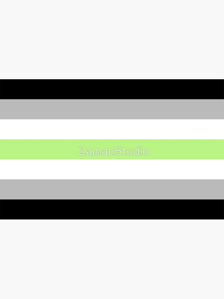 "Agender Pride Flag Color Scheme" Poster for Sale by ZamanStudio ...