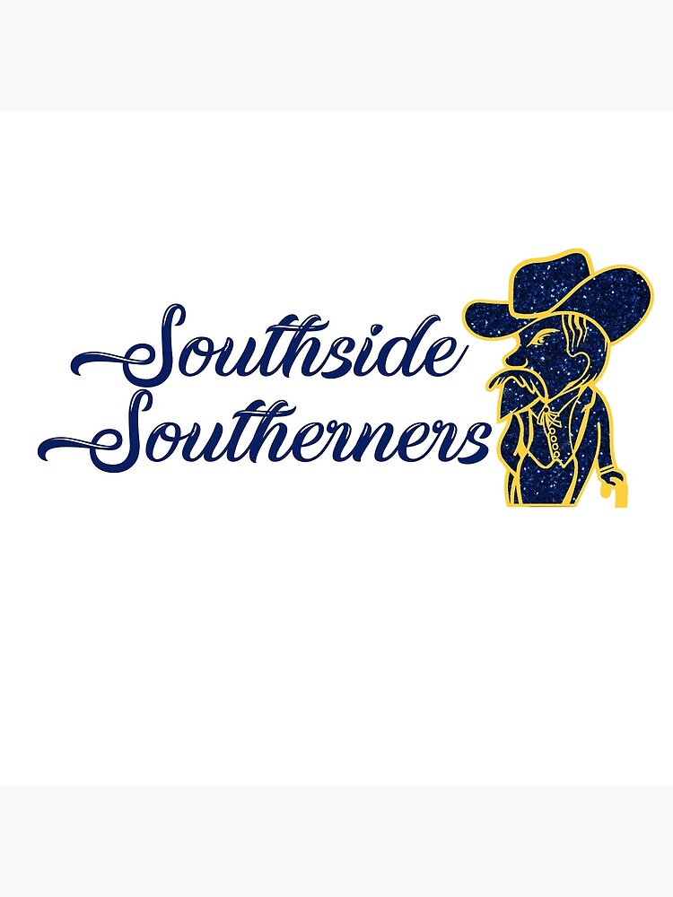 "Southside Southerners Glitter" Poster for Sale by abbysdecals | Redbubble