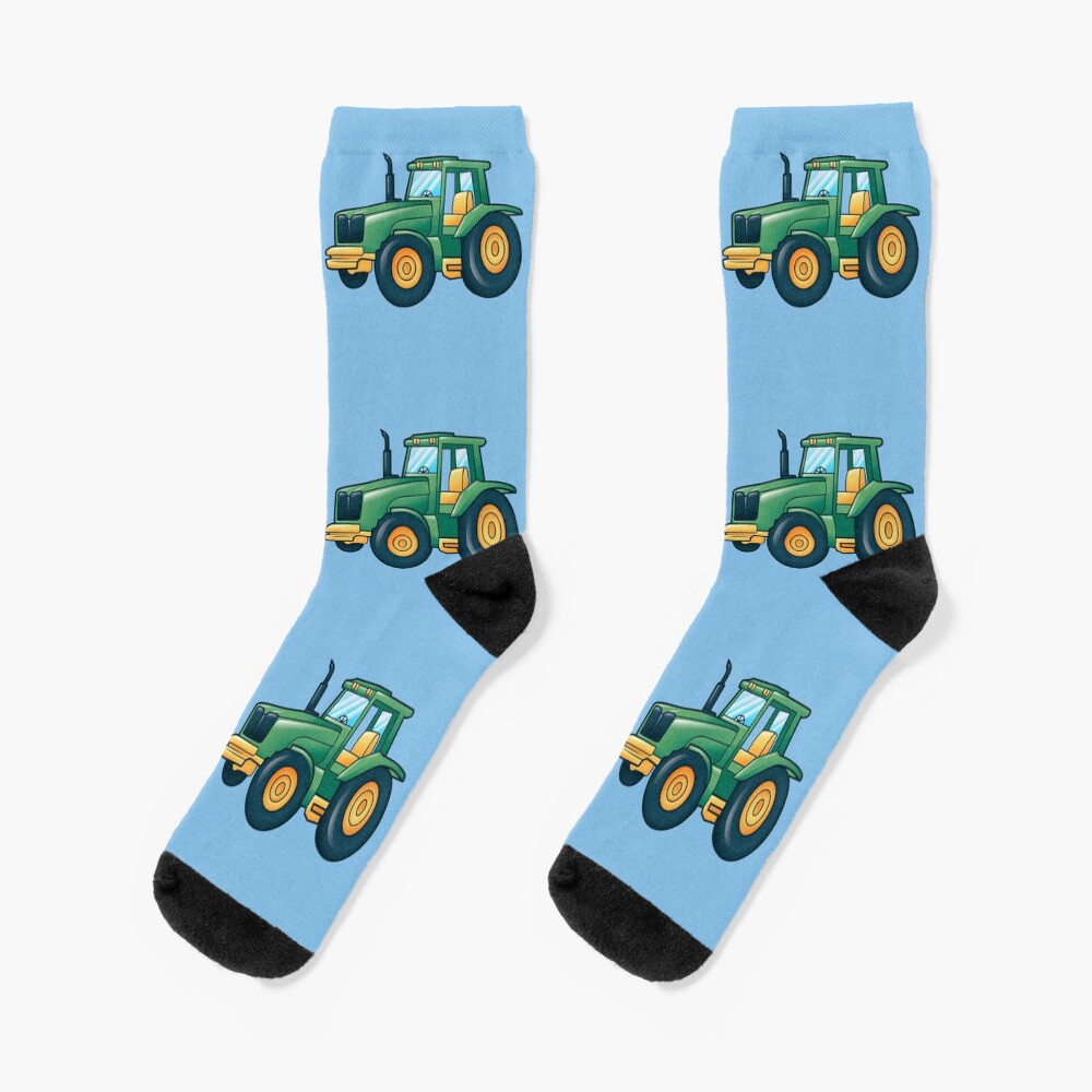 "tractor" Socks for Sale by DerSenat | Redbubble