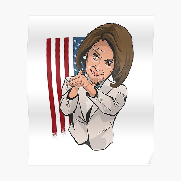 "NANCY PELOSI CLAPPING" Poster for Sale by iBruster | Redbubble