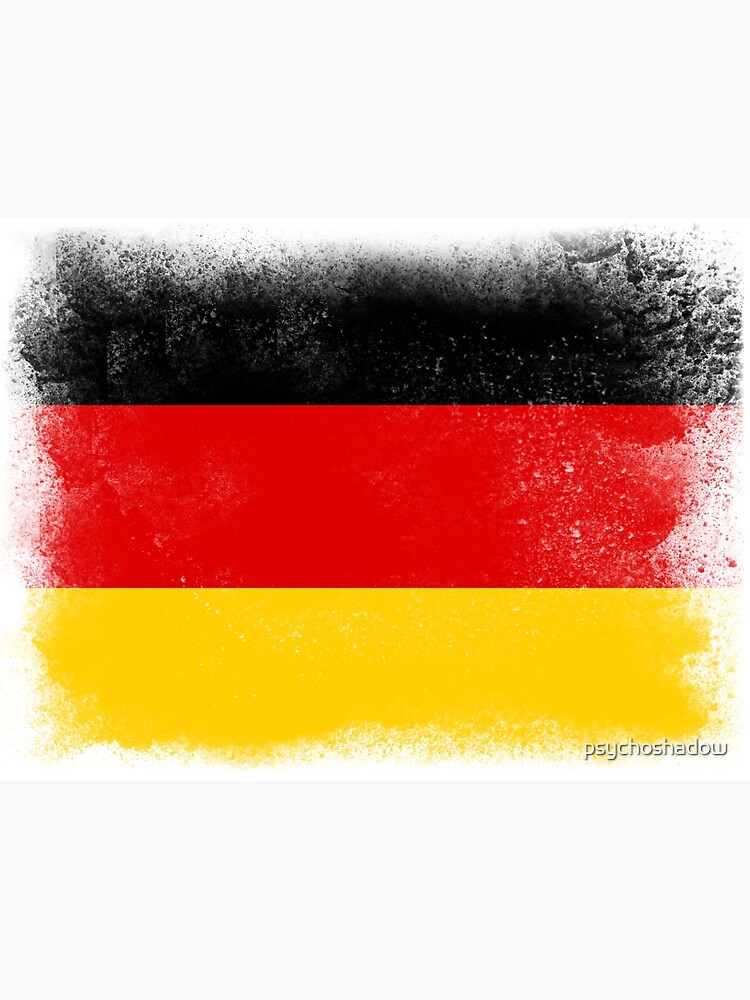 "Germany flag" Poster by psychoshadow | Redbubble