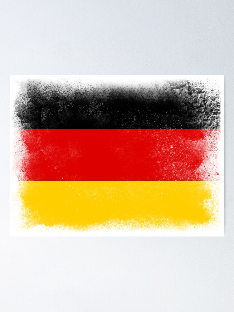 "Germany flag" Poster by psychoshadow | Redbubble