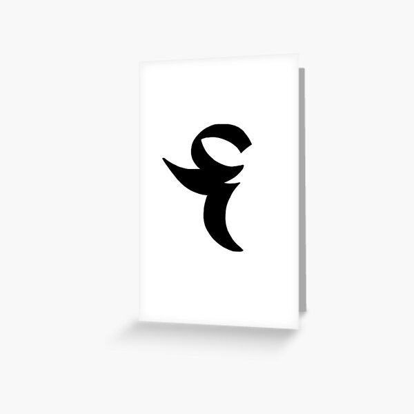 "Rune of Agony" Greeting Card for Sale by readyforanap | Redbubble