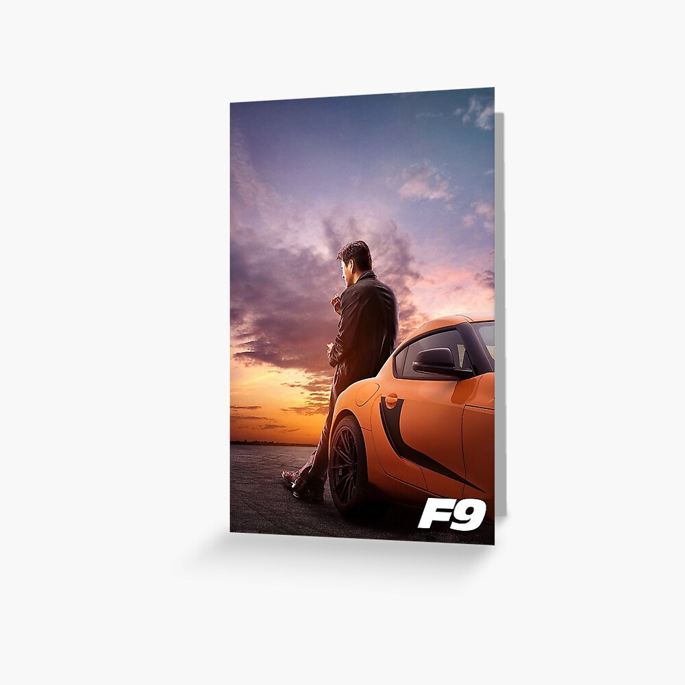 "fast and furious 9" Greeting Card by MarcoZaccone | Redbubble