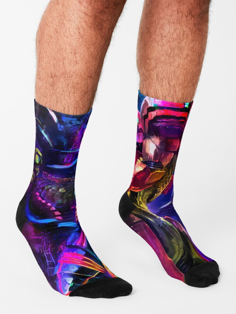 "Samus Aran Metroid" Socks for Sale by chrishbk67 | Redbubble
