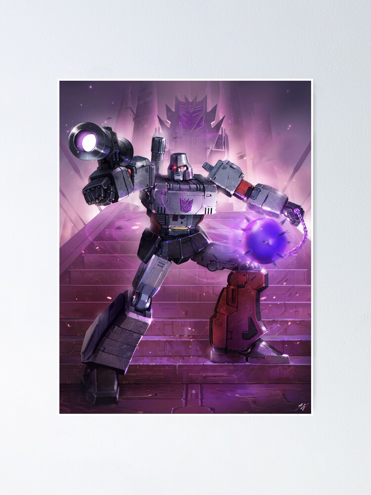 "Megatron" Poster for Sale by SW-Illustration | Redbubble