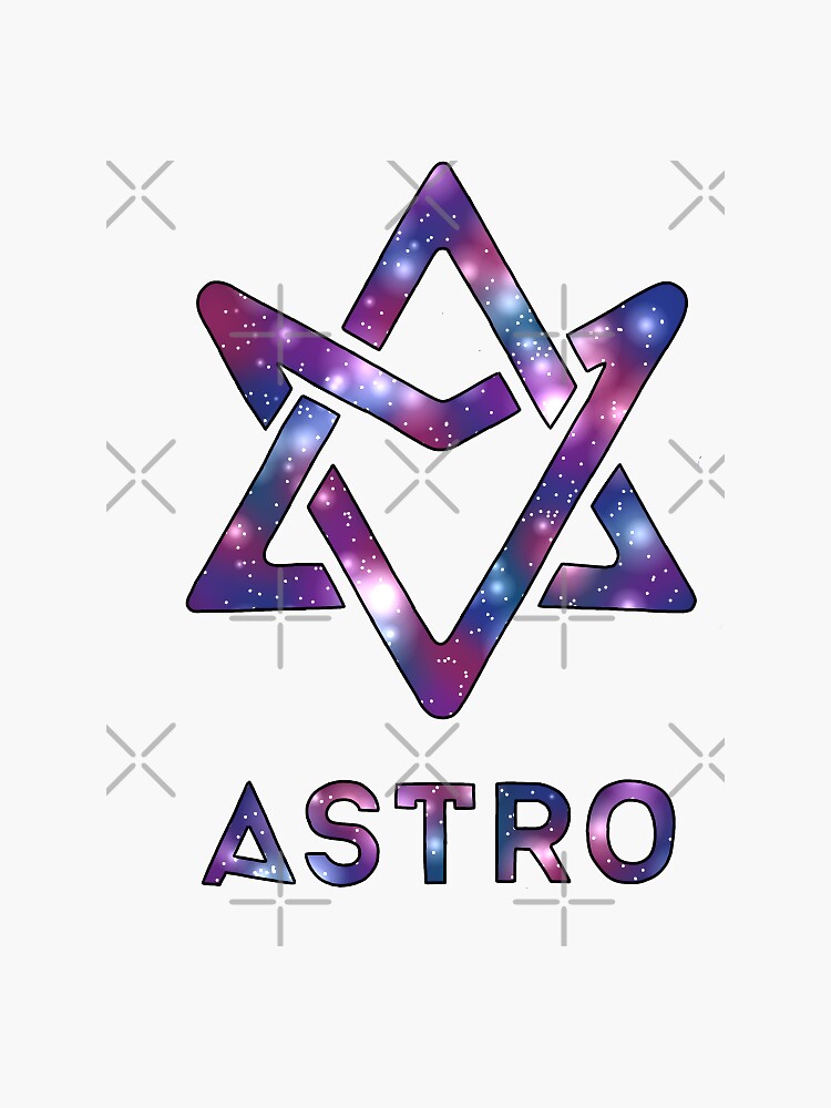 "ASTRO GALAXY LOGO" Sticker by prismarts | Redbubble