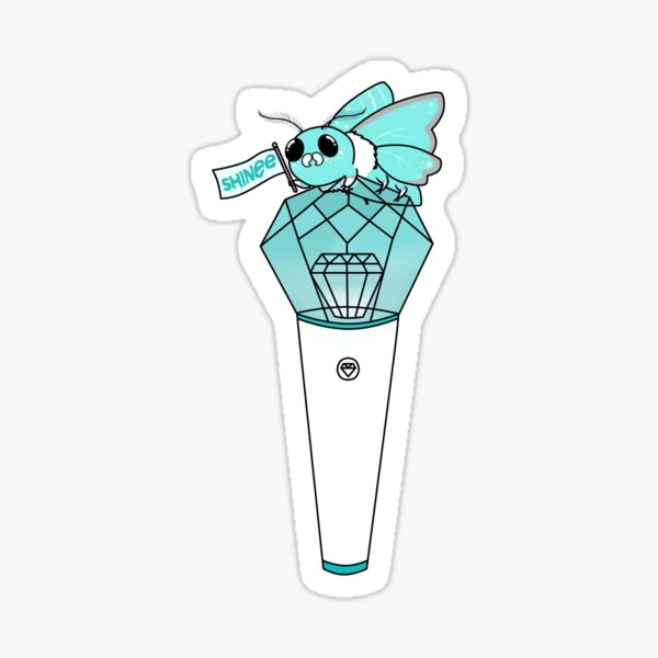 "Shawol Moth - Lightstick Ver" Sticker for Sale by Hiccupteacup | Redbubble