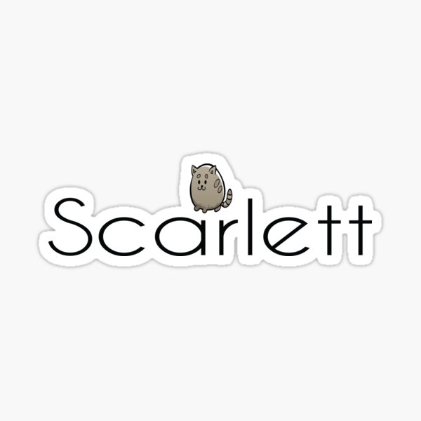 Scarlett Name Gifts & Merchandise | Redbubble