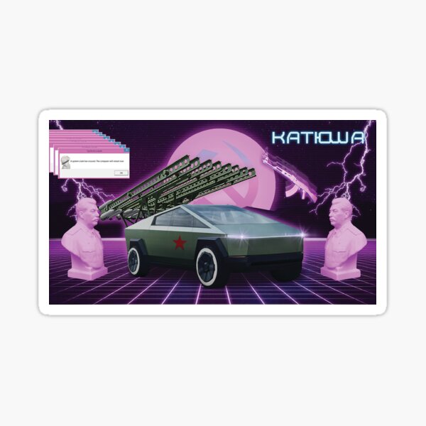 "Katyusha" Sticker by parentiposting | Redbubble