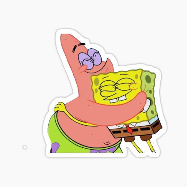 "Spongebob & Patrick" Sticker for Sale by NatGallo | Redbubble