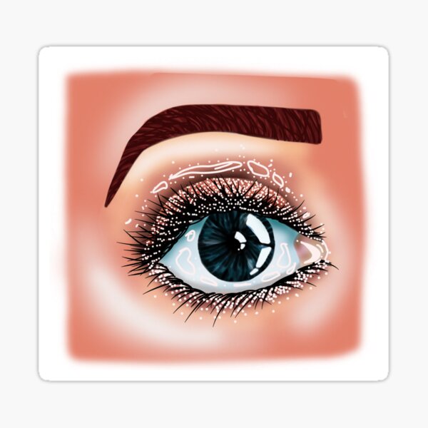 "Digital eye" Sticker by hopepebbles | Redbubble
