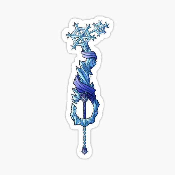 "Summon Keyblades - Absolute Zero" Sticker for Sale by henlp | Redbubble