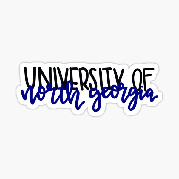 "University of North Georgia" Sticker by andipietro48 | Redbubble