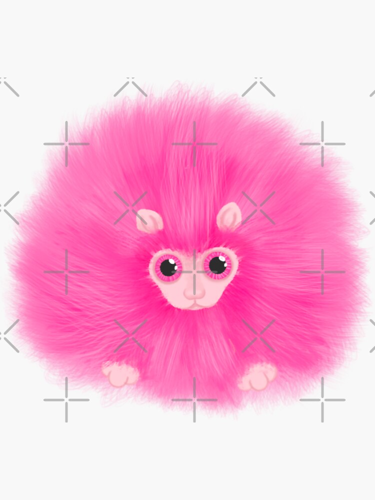"pygmy puff" Sticker by SplendidArt | Redbubble