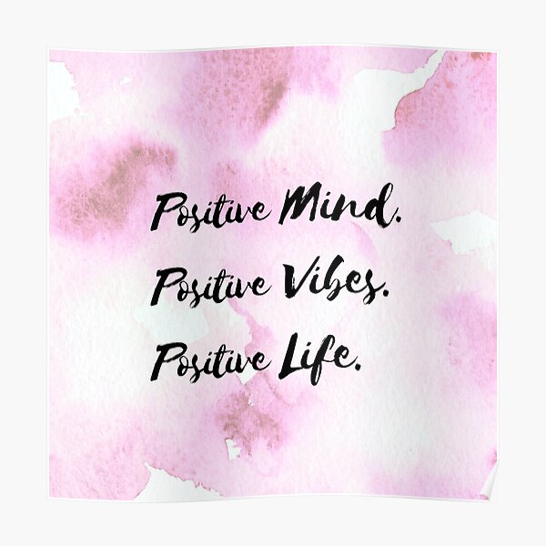 Positive Message Posters | Redbubble