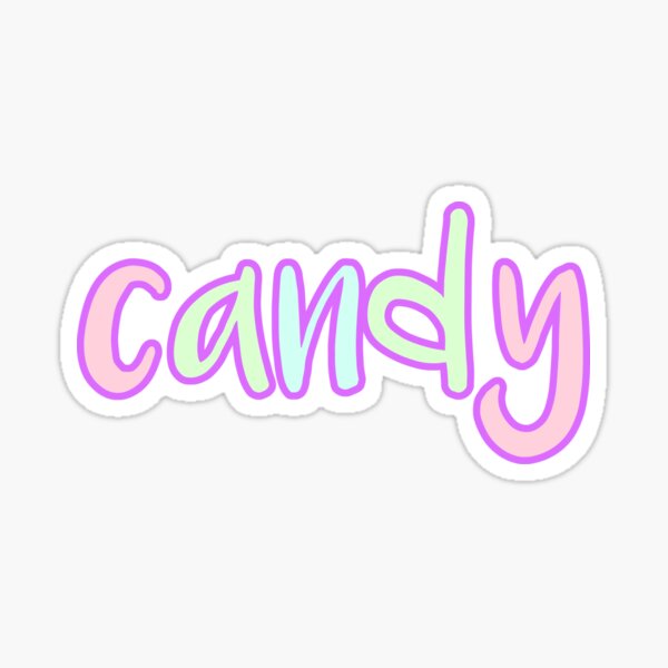 "Candy" Sticker by ART-by-GCN | Redbubble