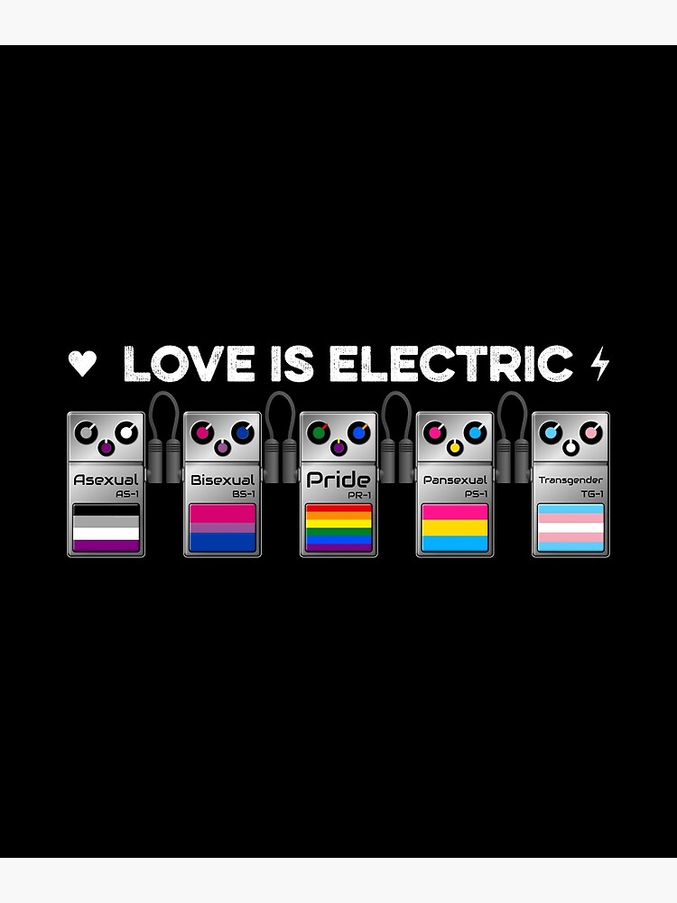 "Gay Pride Flags - Guitar Effects Pedalboard design" Poster for Sale by ...