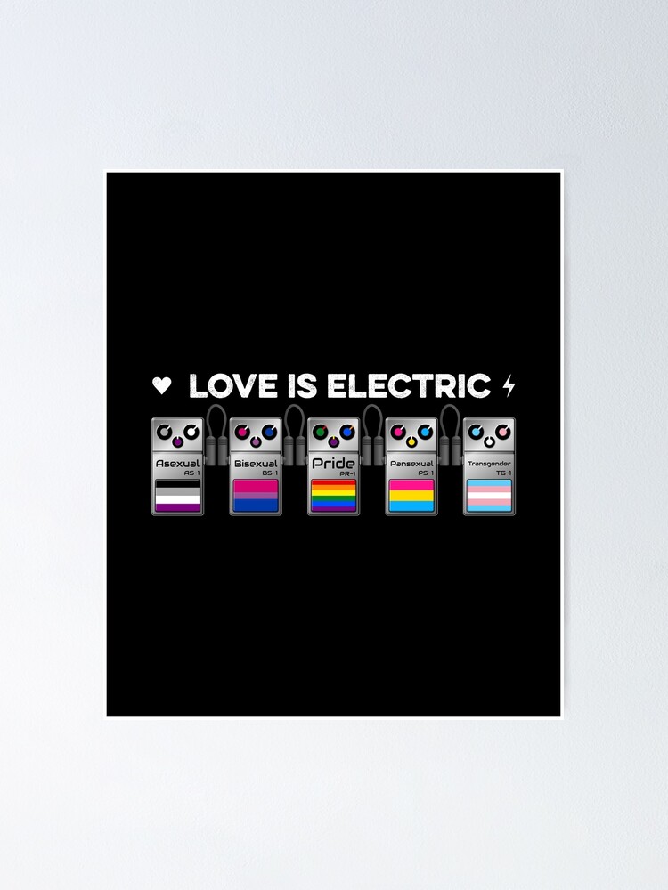 "Gay Pride Flags - Guitar Effects Pedalboard design" Poster for Sale by ...