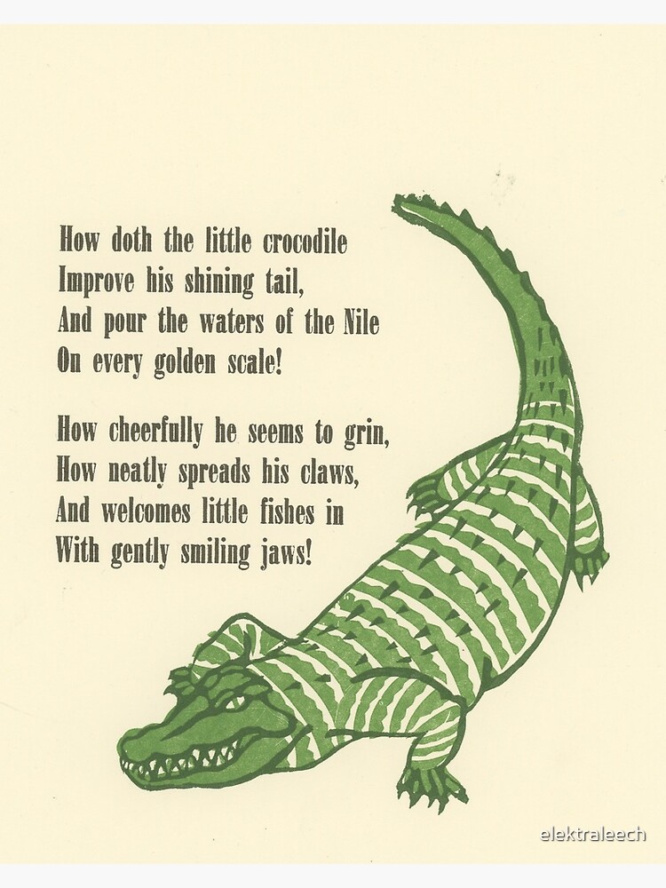The Little Crocodile Drawing & Illustration Digital Art & Collectibles ...