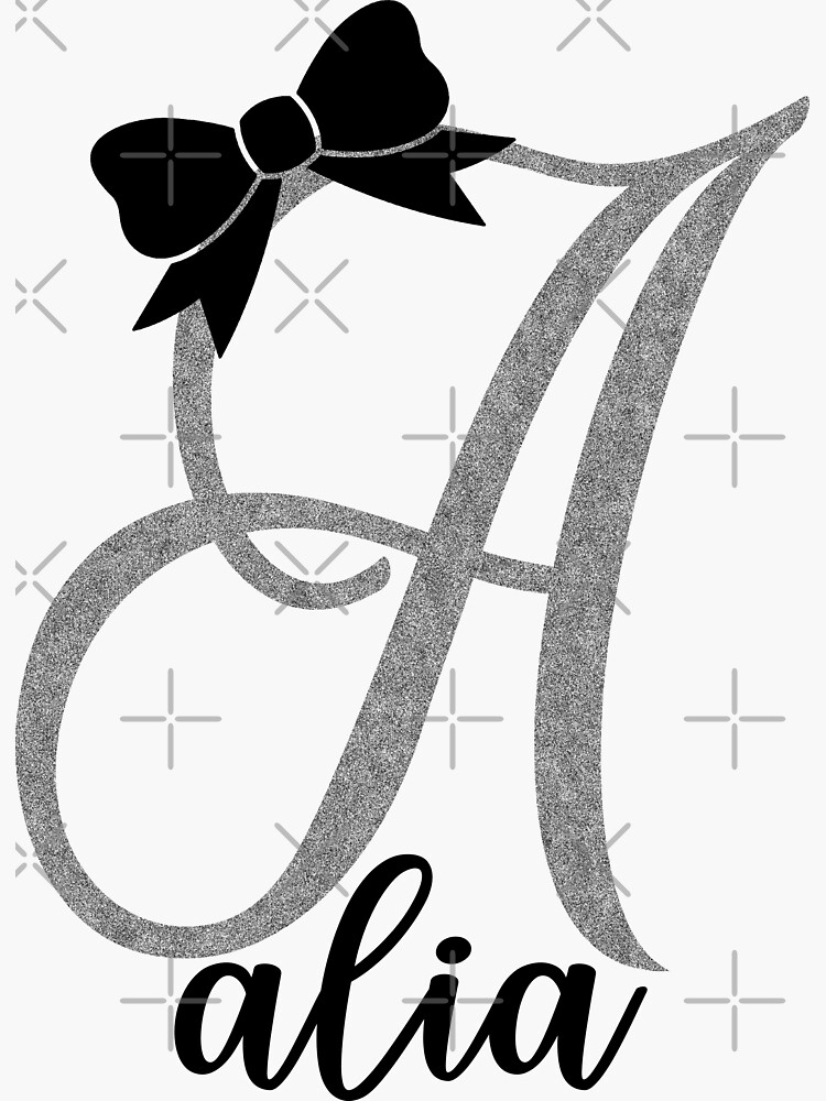 "Alia girl kids woman daughter" Sticker for Sale by Thestarrysky ...