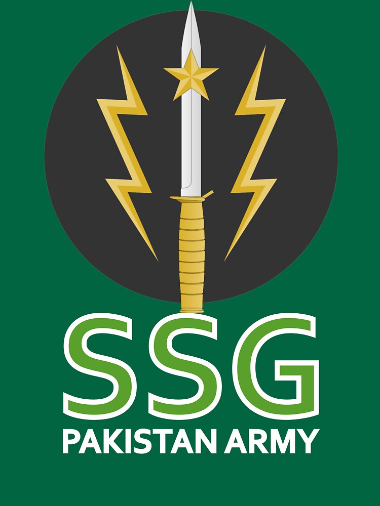 "Pakistan SSG Special Service Group - Special Forces Soldiers" T-shirt ...