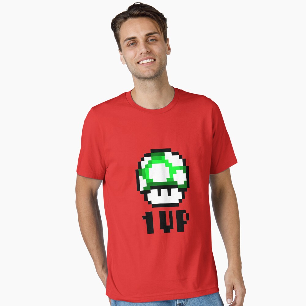 "8-Bit 1UP Mushroom Sticker" Sticker for Sale by lemmingrebels | Redbubble