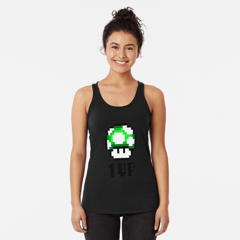 "8-Bit 1UP Mushroom Sticker" Sticker for Sale by lemmingrebels | Redbubble