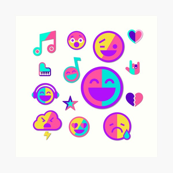 "Kally's Mashup Icons" Art Print for Sale by kallysmashup | Redbubble